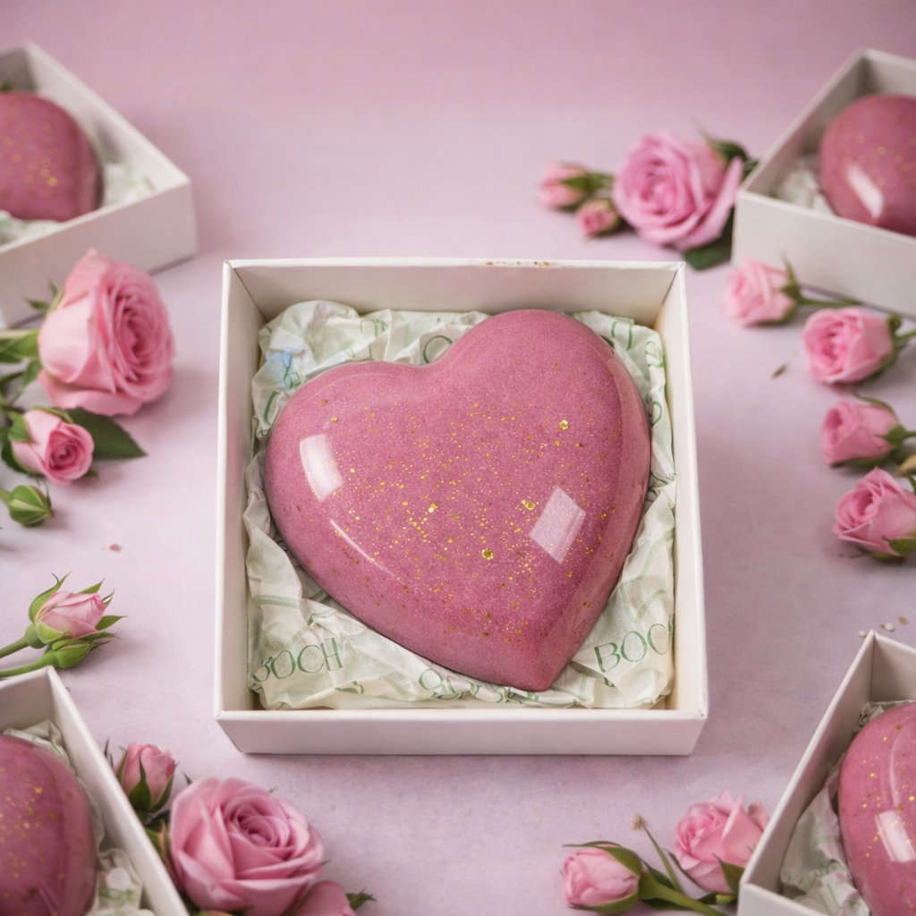 Heart Chocolate Bar – Belgian Chocolate – Boch Chocolates